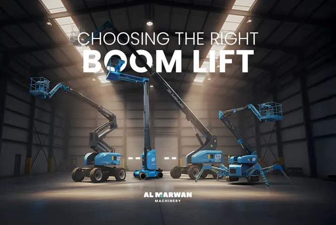 Choosing the Right Boom Lift for sale for Your Project