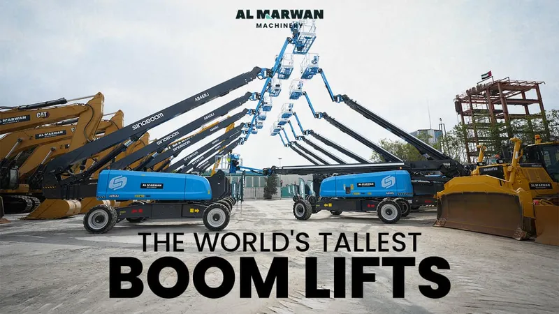 Top 10 Tallest Boom Lifts in the World | High-Reach Machines